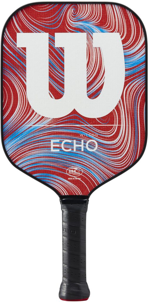 Wilson Echo Energy Pickleball Paddle (Red/White/Blue) - North State ...